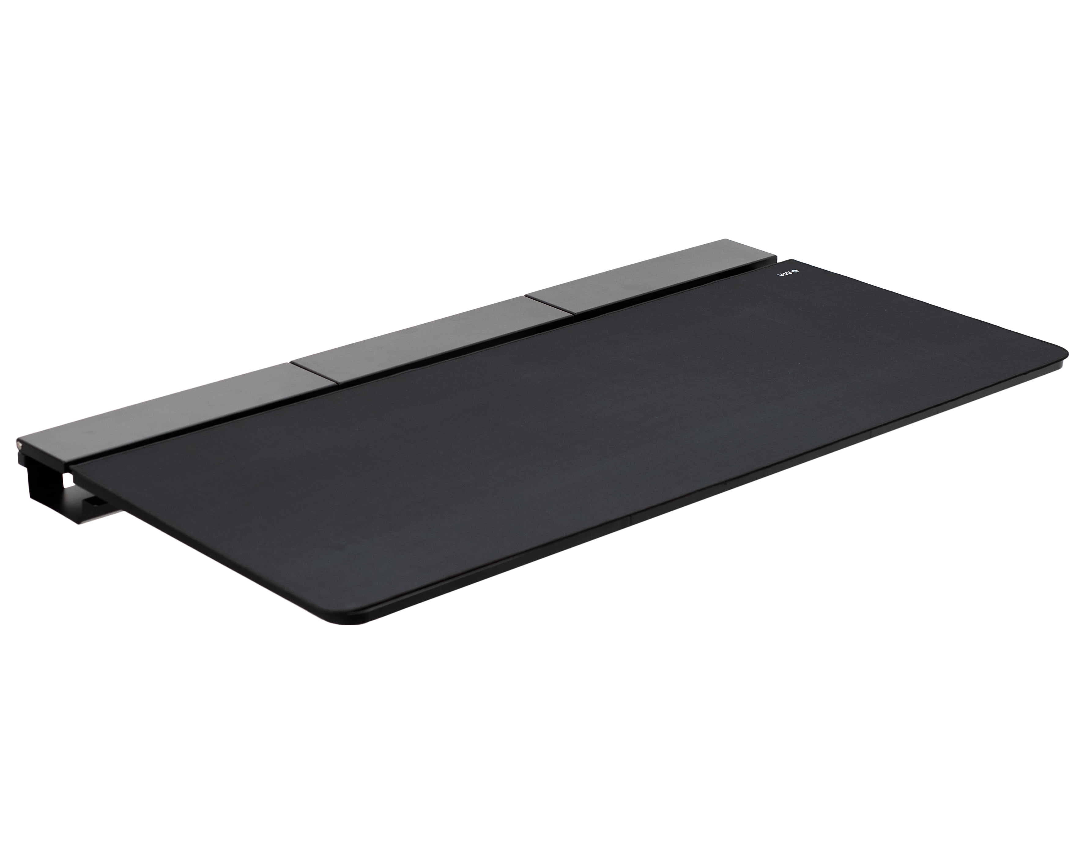 VIVO Black 60" x 30" Concealed Cable Table Top w/ Pad for Standing Desk ...