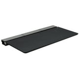 VIVO Black 60" x 30" Concealed Cable Table Top w/ Pad for Standing Desk ...