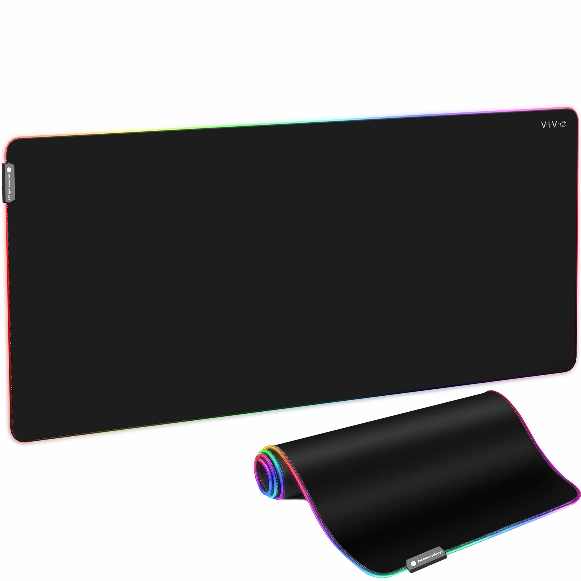 VIVO Black 60" x 30" RGB Desk Pad - Walmart.com