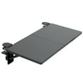 VIVO Black Clamp-on 24" x 12" Computer Tray Clip, Desk Extension ...