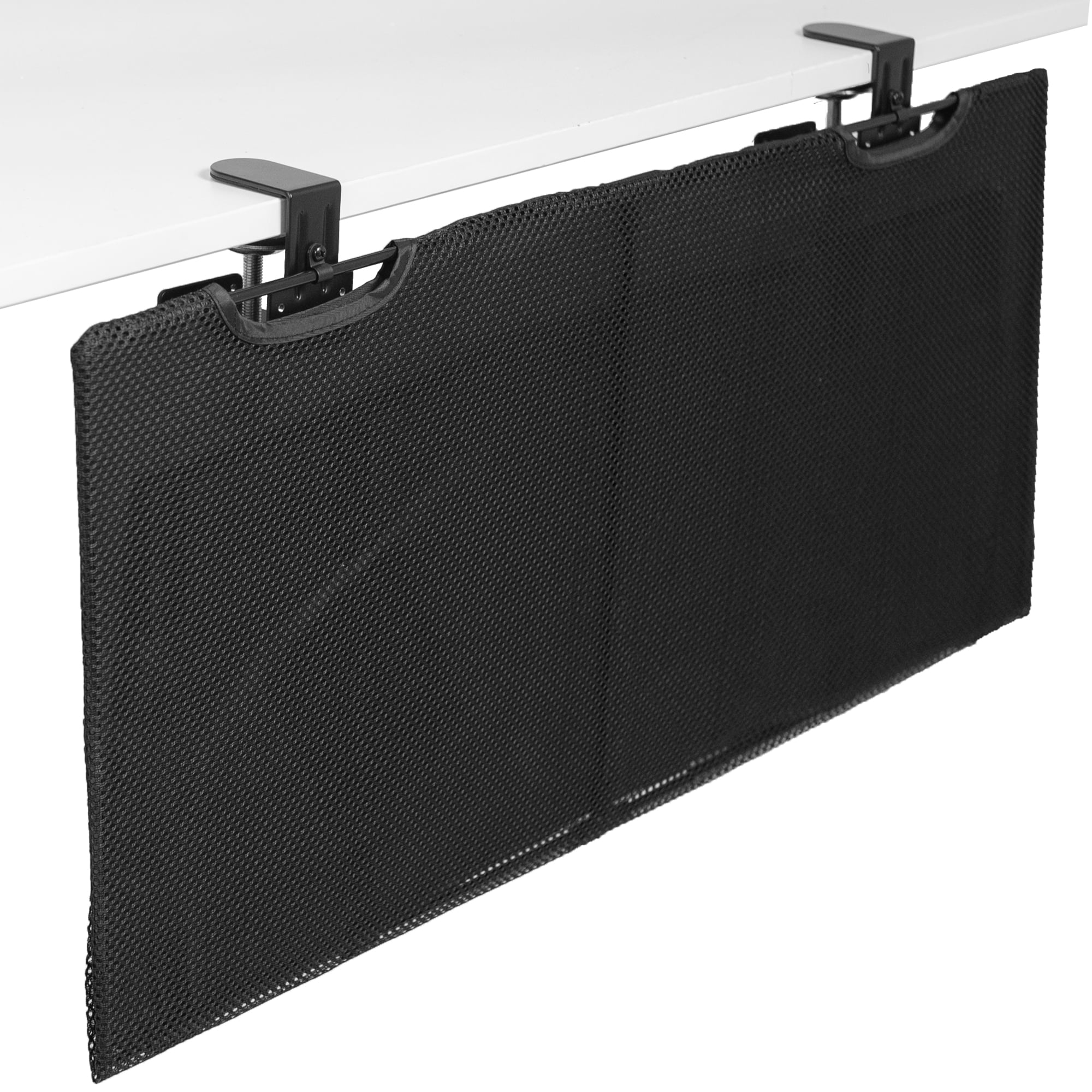 VIVO Black Clamp-on 30" Privacy & Cable Management Sleeve Panel Kit for ...