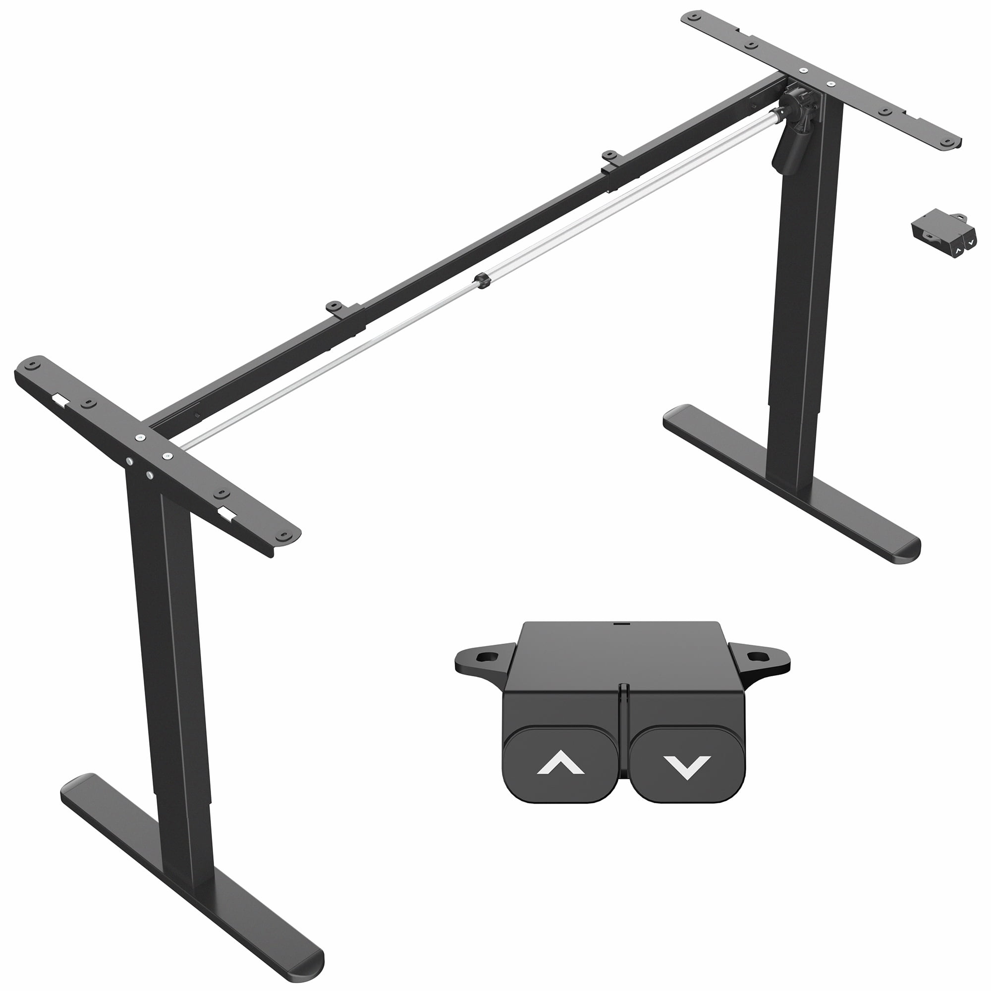 VIVO Black Electric Stand Up Desk Frame, Single Motor Standing ...