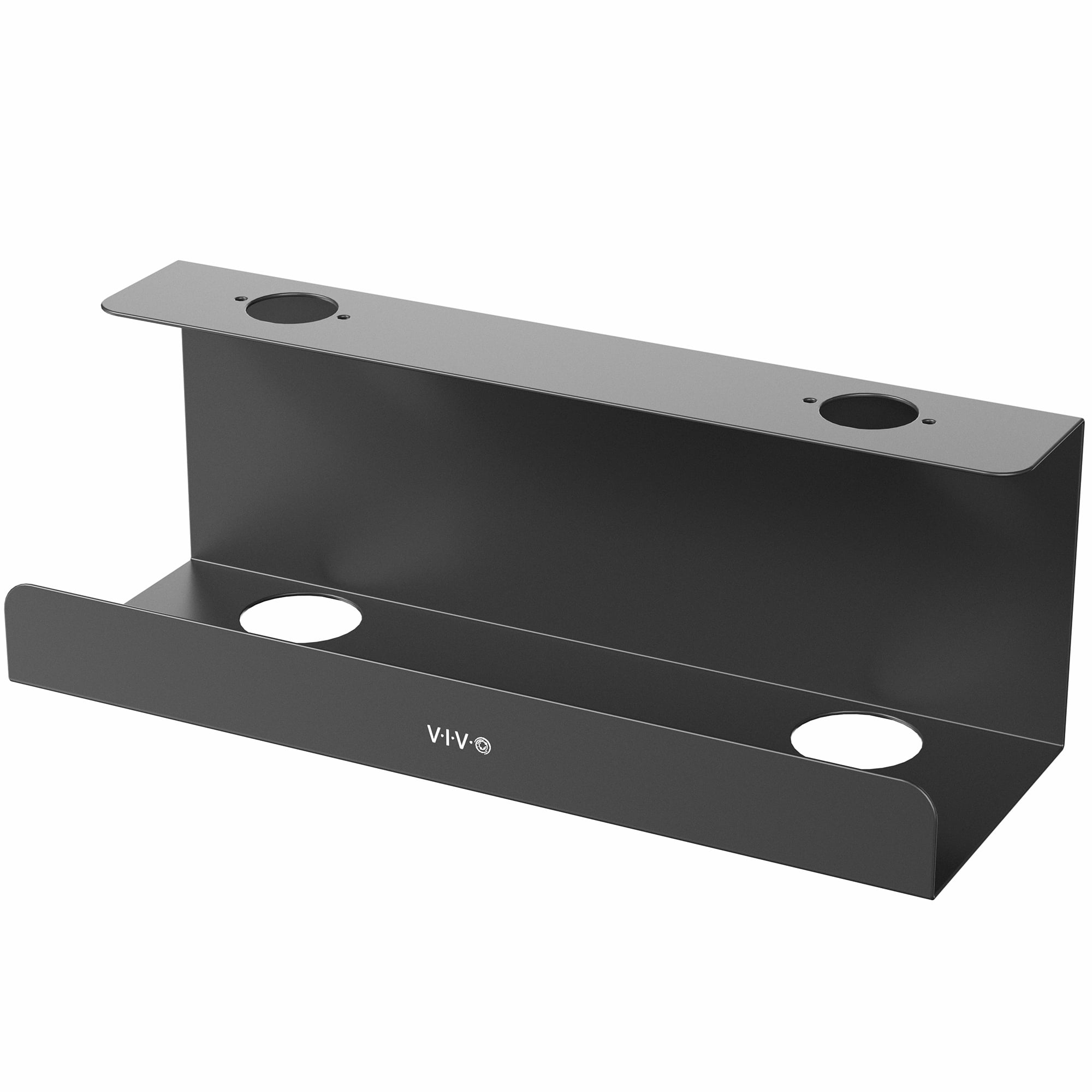 VIVO Black Extra Deep Under Desk Cable Management Tray - Walmart.com