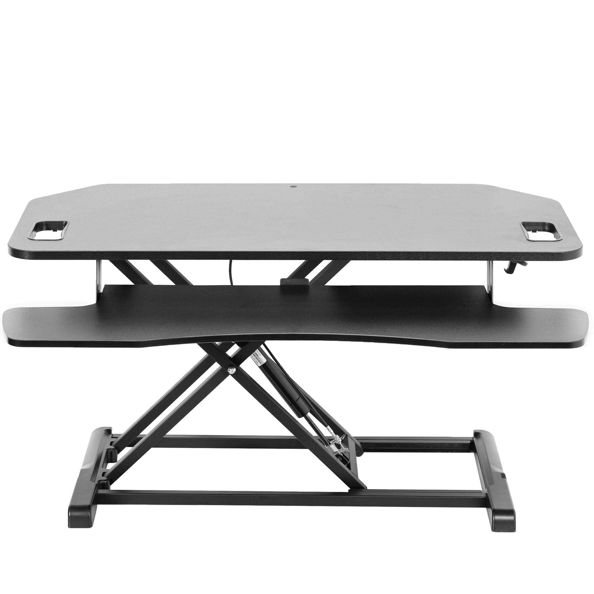 "VIVO Dual Desk Screen Lift: 38"" Black Height Adjustable Corner ...