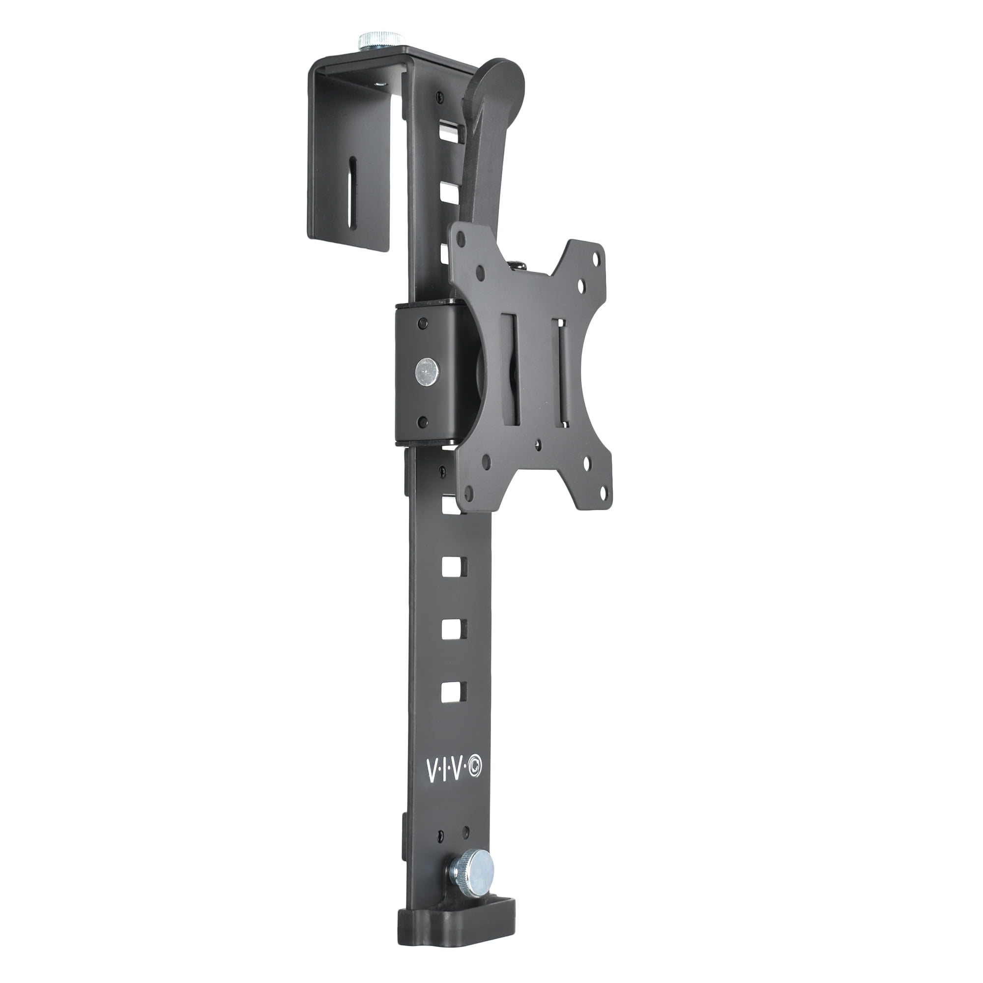 VIVO Black Office Cubicle Monitor Mount Stand Attachment for 17" to 32 ...