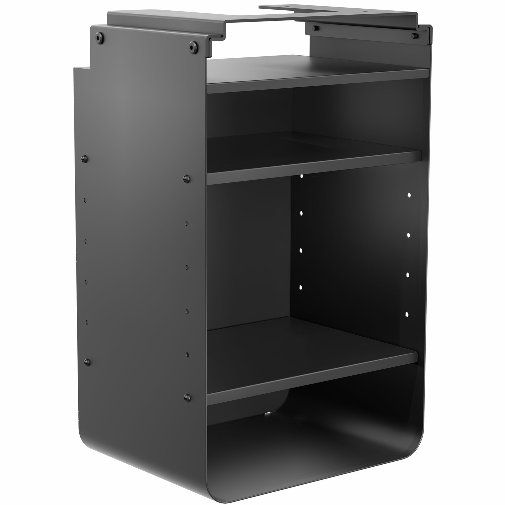 VIVO Black Under Desk Mounted Storage Cabinet - Walmart.com