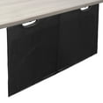 Vivo, Black Under Desk Privacy & Cable Management Sleeve, 30" Kit ...