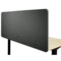 VIVO T-Shaped Desk Privacy Standing Screen, Modern Office Cubicle ...