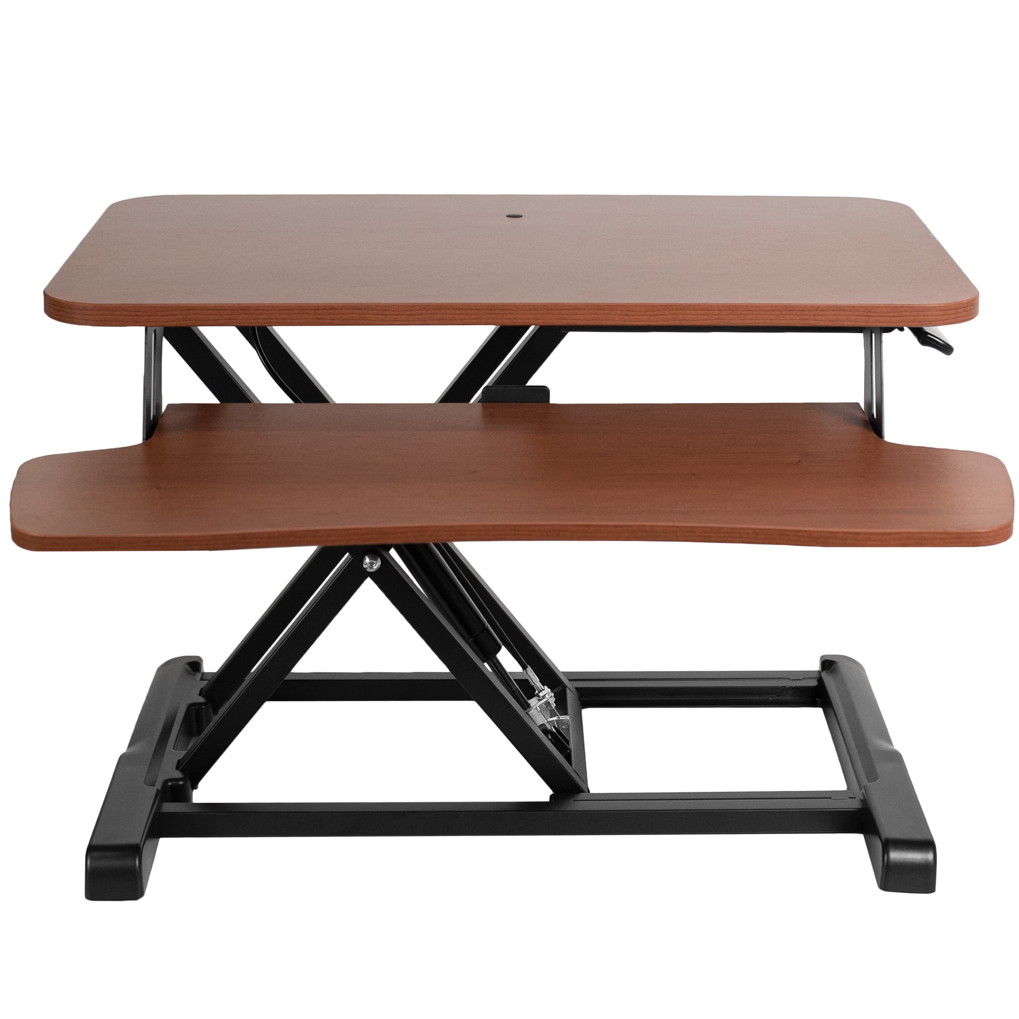 Free Shipping! VIVO Dark Walnut 26" Height Adjustable Standing Desk ...