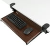 Mount-It! Adjustable Under Desk Keyboard & Mouse Tray Holder with ...