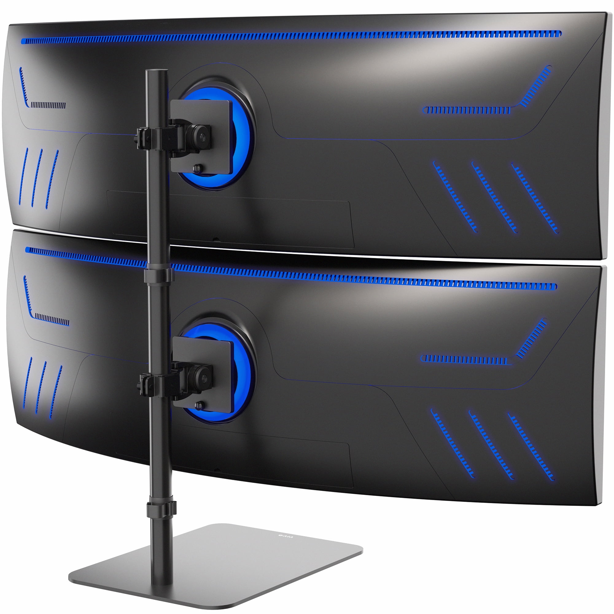 VIVO Dual Ultrawide Monitor Desk Stand, Mount for 2 Computer Screens up ...