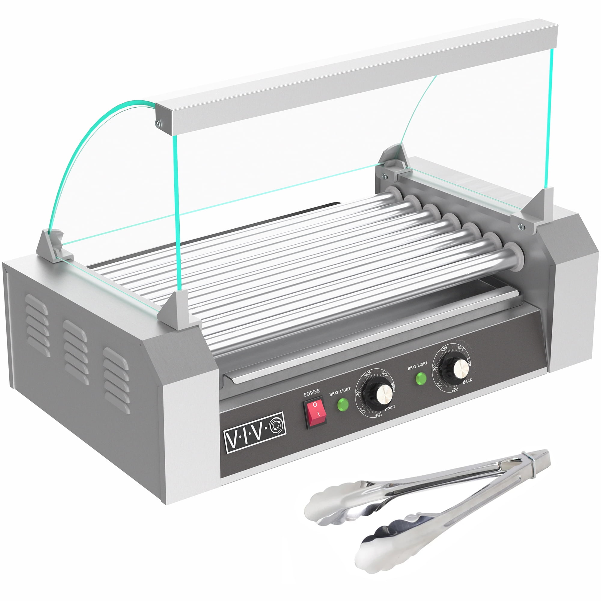 VIVO Electric 18 Hot Dog & Seven (7) Roller Grill Cooker Machine with ...