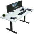 VIVO Adjustable Height Electric Stand Up Office Desk, 60x30 Inch, Black ...