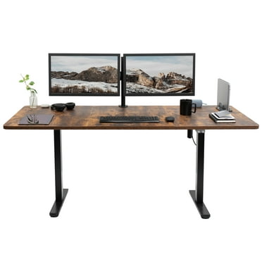 "VIVO Ergonomic Electric Height Adjustable Mobile Standing Desk, 36 ...