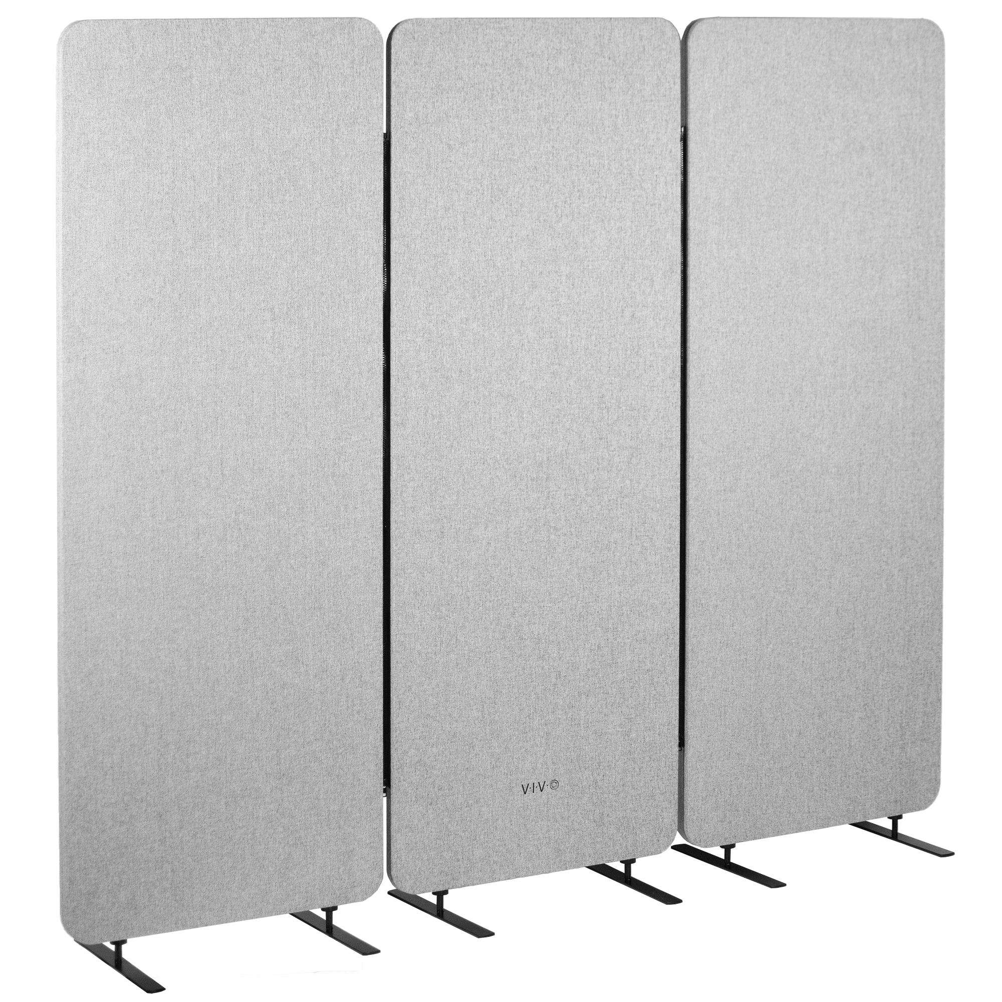 Room Dividers Folding Privacy Screen 4 Panel Partition Temporary Wall ...