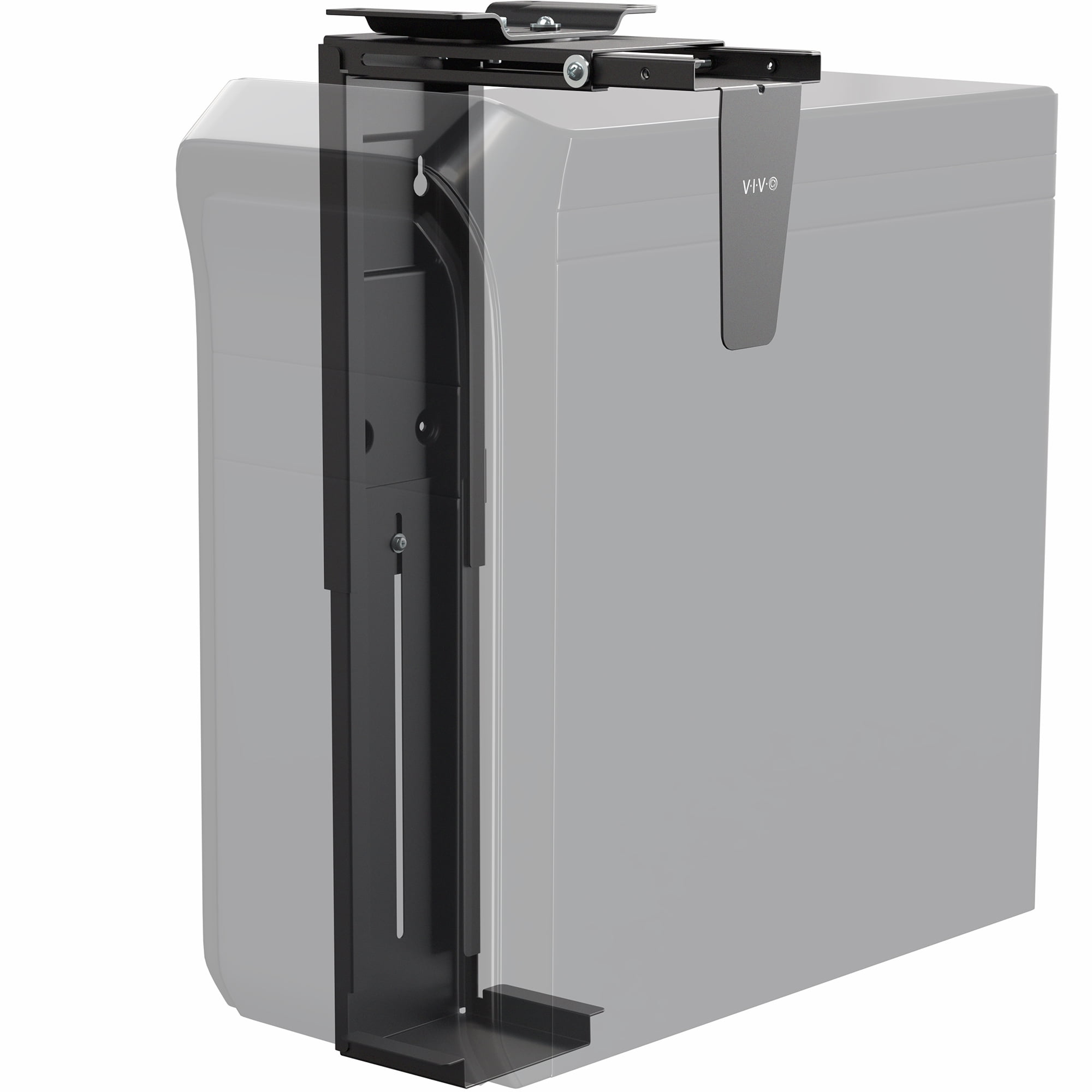 VIVO Large Under-Desk and Wall PC Mount, Computer Case Holder with 135 ...