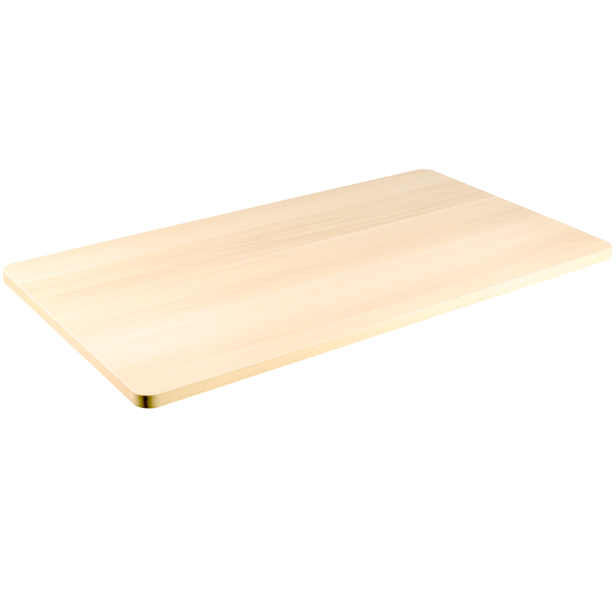 VIVO Light Wood 43 x 24 inch Universal Table Top for Sit to Stand Desk ...