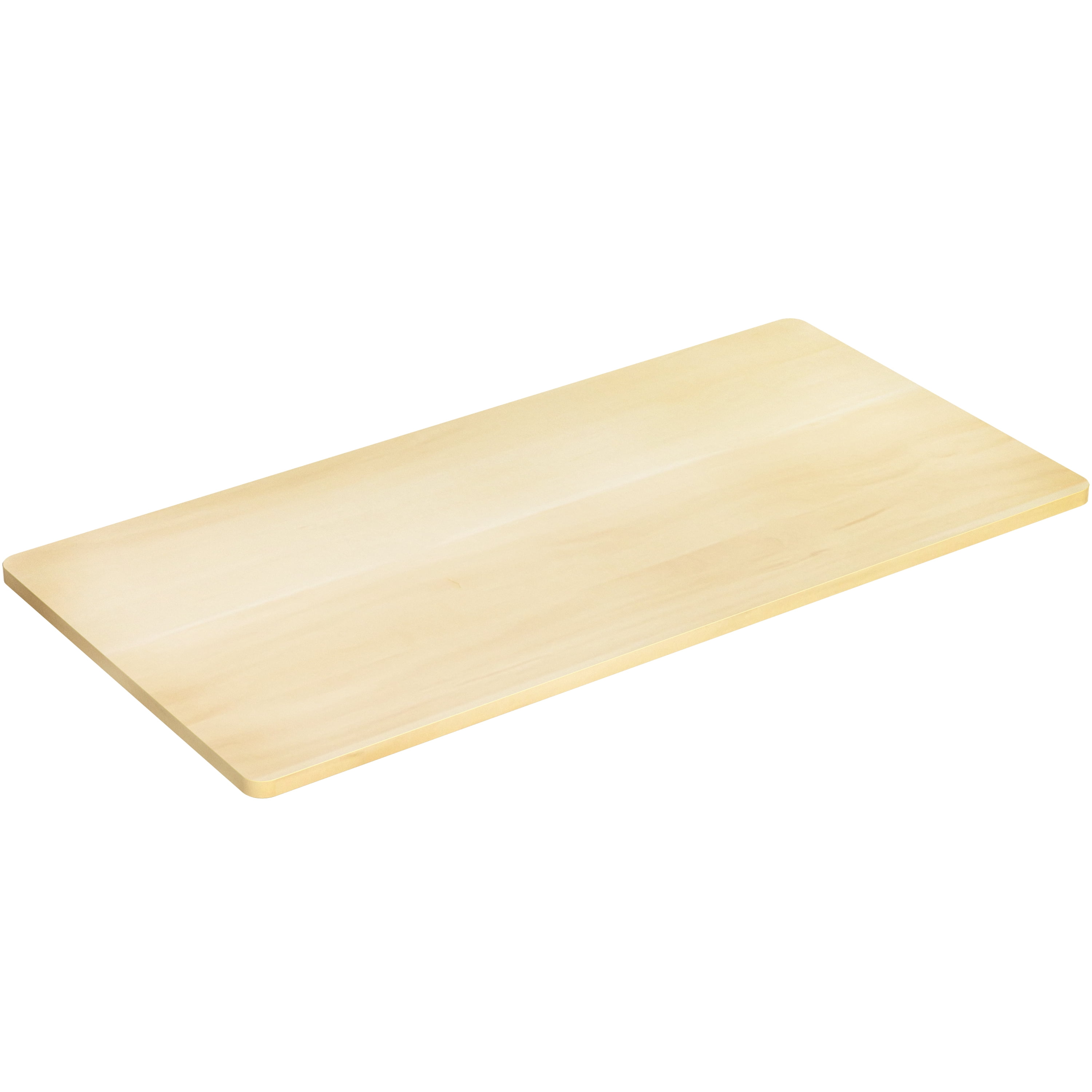 VIVO Light Wood 48 x 30 inch Universal Table Top for Sit to Stand Desk ...