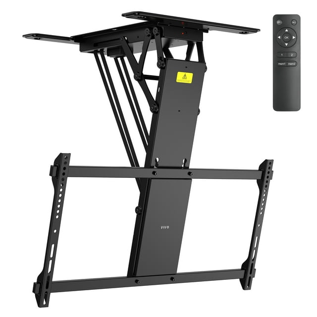 "VIVO Motorized Flip Down Ceiling TV Mount for 40"" to 85"" Flat ...