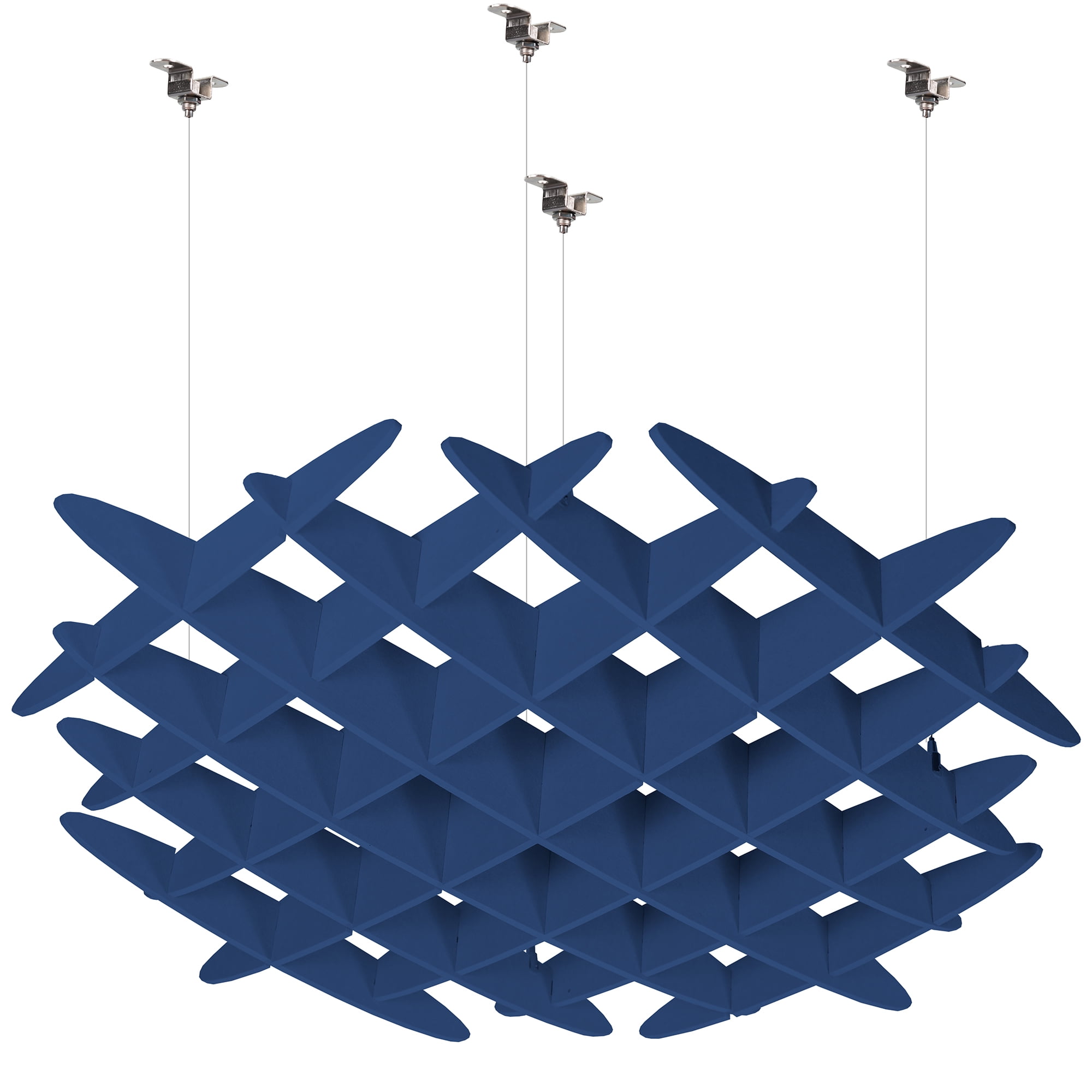 VIVO Navy Blue Acoustic Ceiling Waffle Panel - Walmart.com