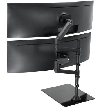 "VIVO Dual Ultrawide VESA Monitor Desk Stand, Adjustable Height for ...