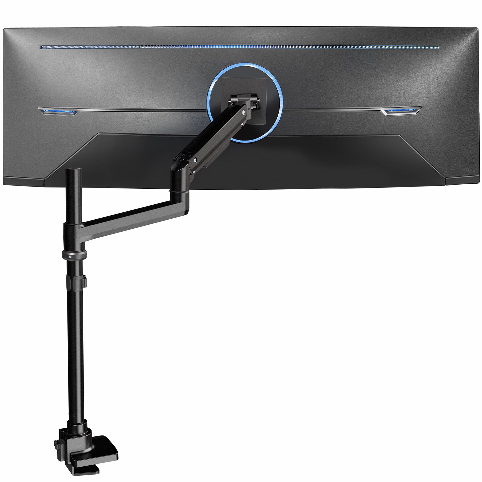 VIVO Pneumatic Arm Single Ultrawide Monitor Desk Mount for Screens up ...