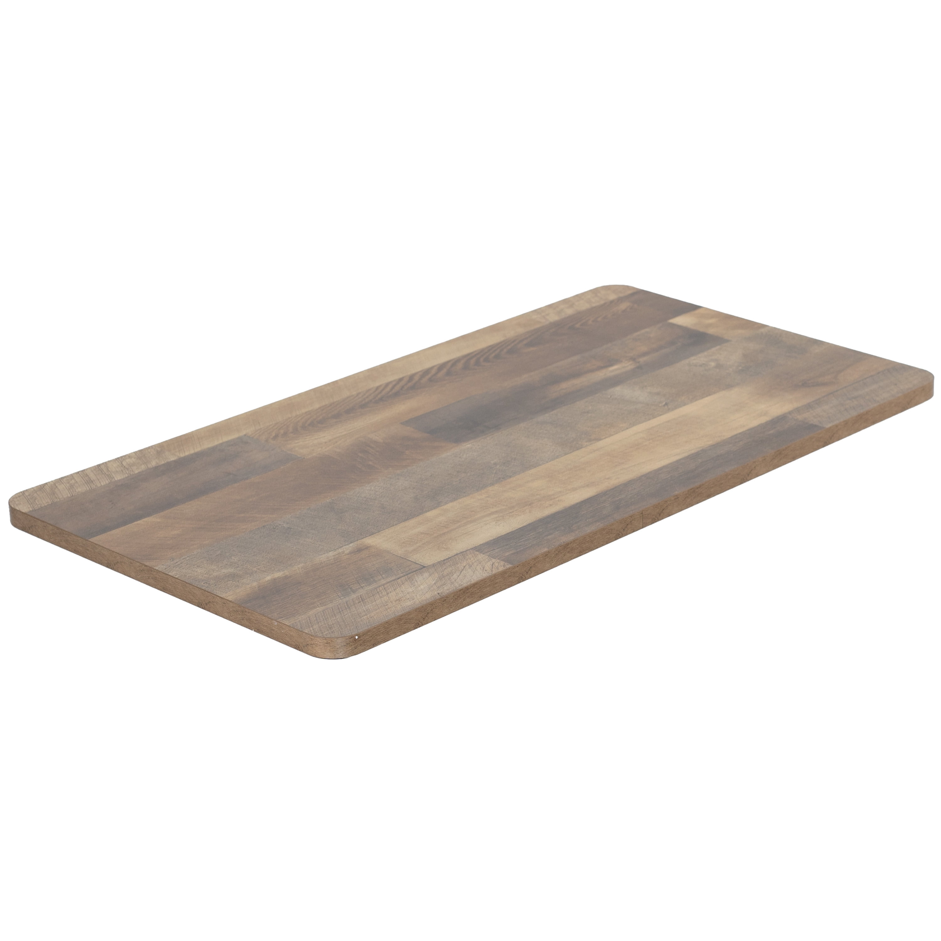 VIVO Reclaimed Wood 43x24 inch Universal Table Top for Sit to Stand ...