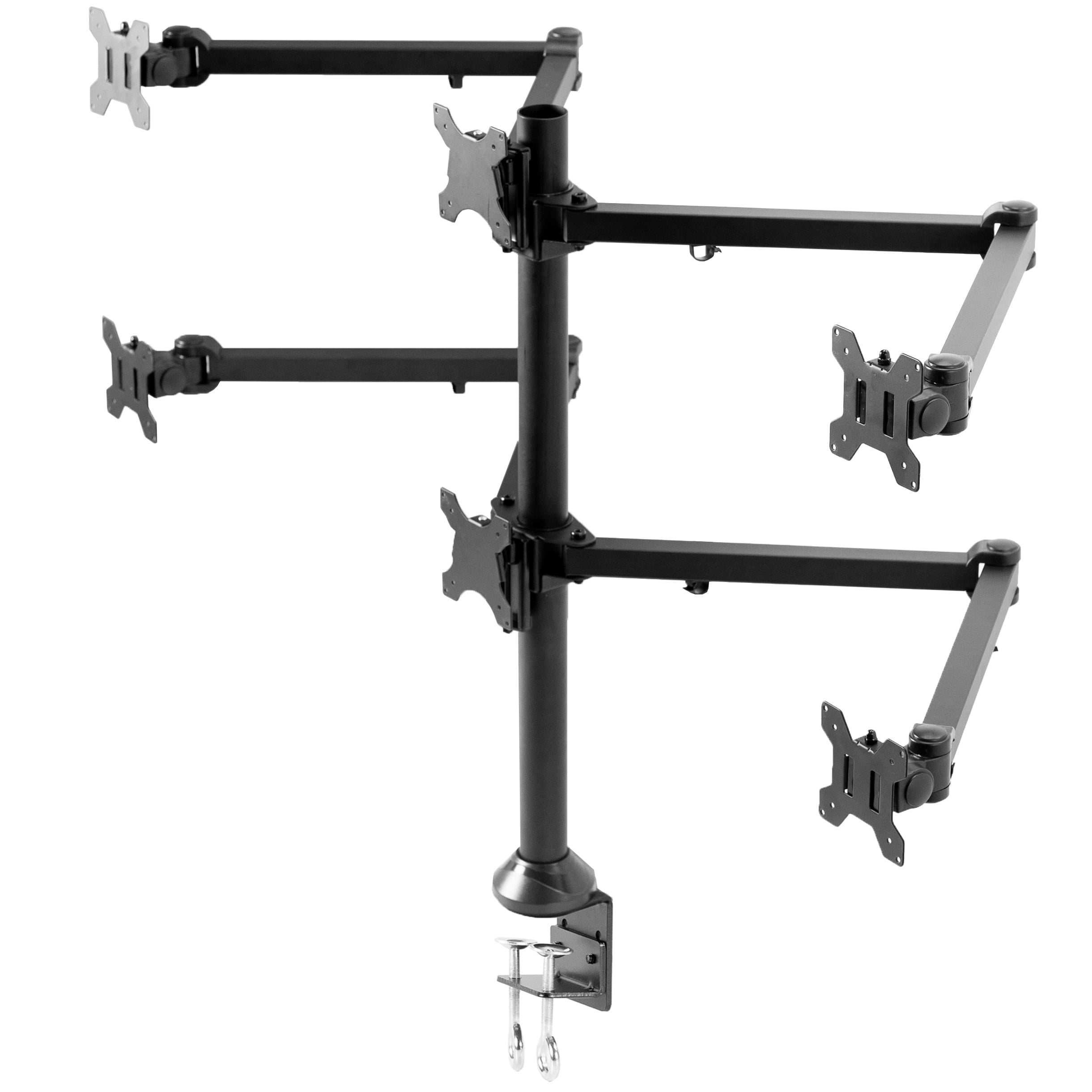 "VIVO VESA Computer Arm, Steel Hex Monitor Desk Mount Stand ...