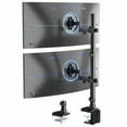 VIVO Ultra Wide Dual Monitor Mount, Tall Stand, Fits up to 43" Computer ...