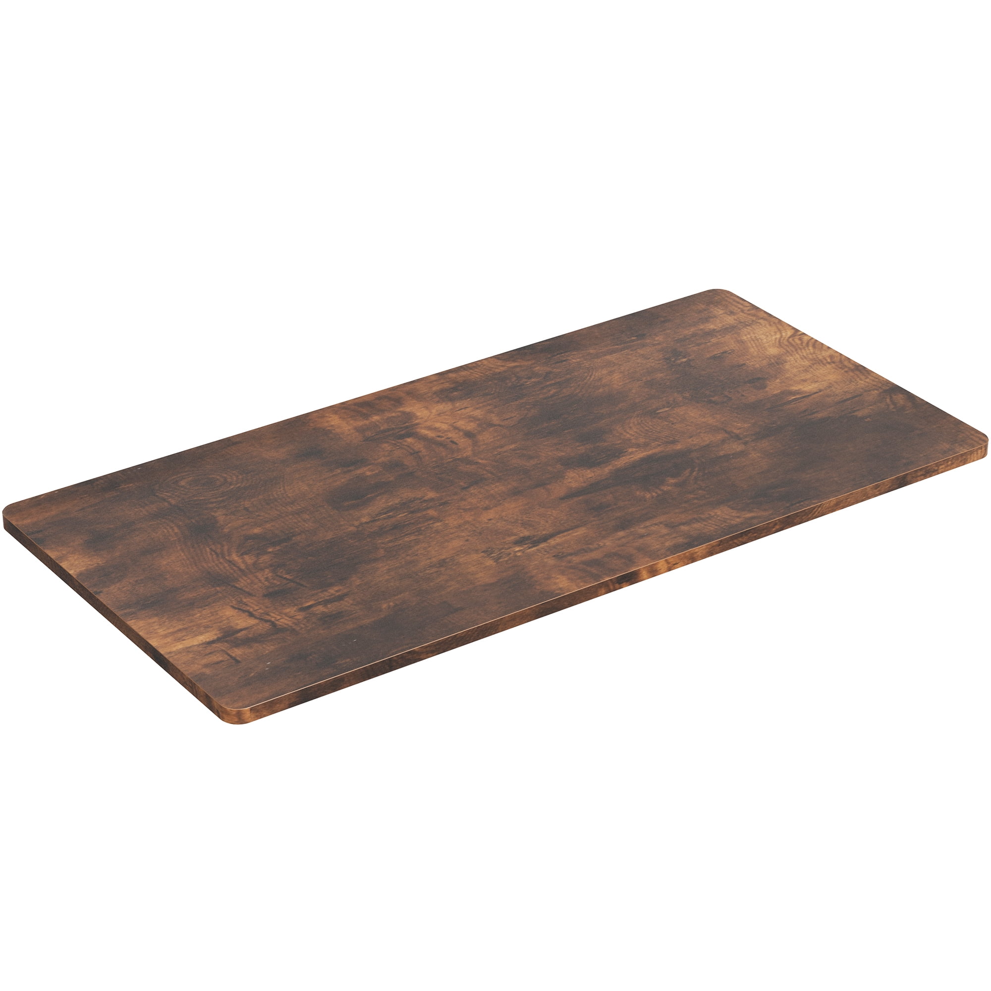 VIVO Vintage Brown 55 x 28 inch Universal Table Top for Sit to Stand ...