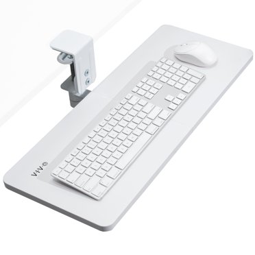 VIVO Pneumatic Keyboard & Mouse Platform Wall Mount, Keyboard Tray Arm ...
