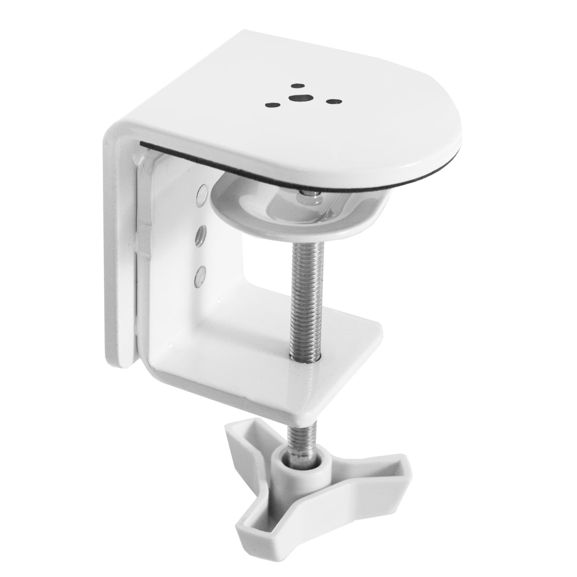 VIVO White Heavy Duty Desk Clamp for Computer Monitor Mount, Sturdy 4 ...