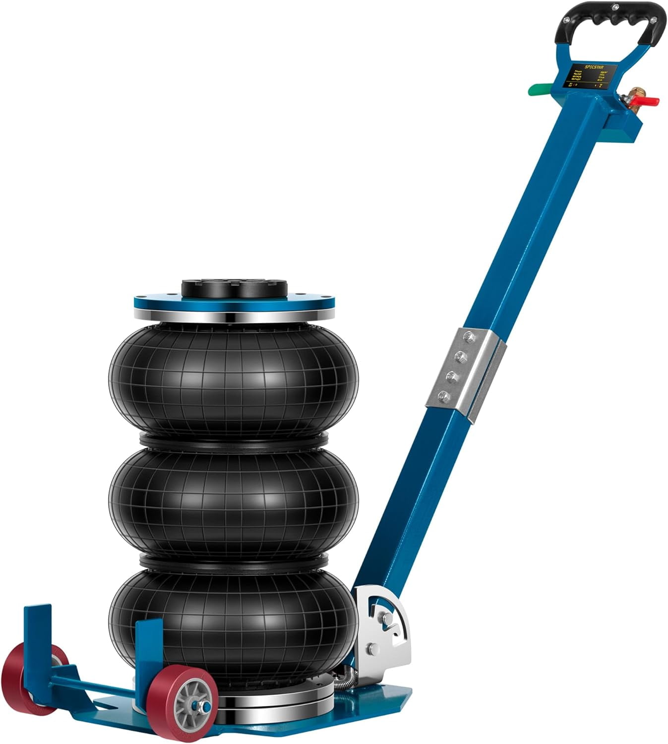 VIVOHOME 3 Ton Air Bag Jack with Wheels, 6600lbs Pneumatic Car Jack ...