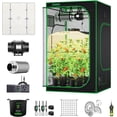 VIVOSUN 4×4 Grow Tent Kit Complete System, WiFi-Controlled Grow System ...