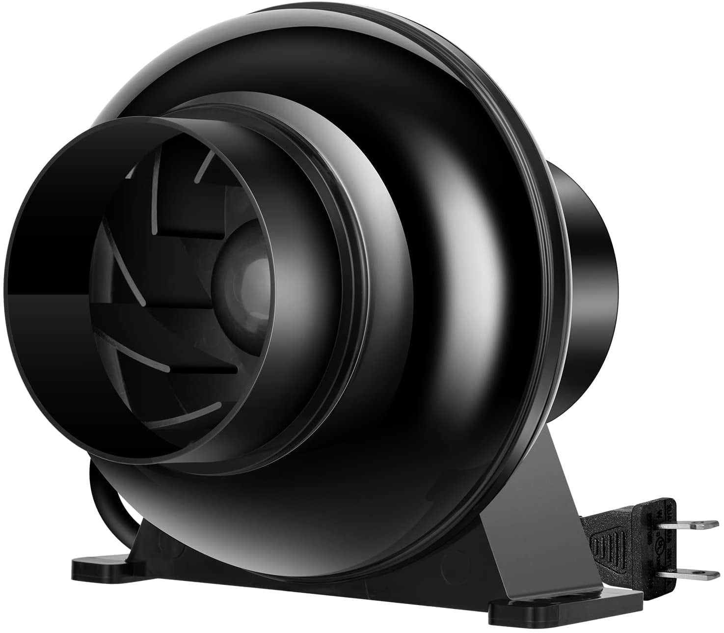 VIVOSUN, Inline Duct Fan, 4" 195 CFM, Quiet Exhaust Ventilation ...