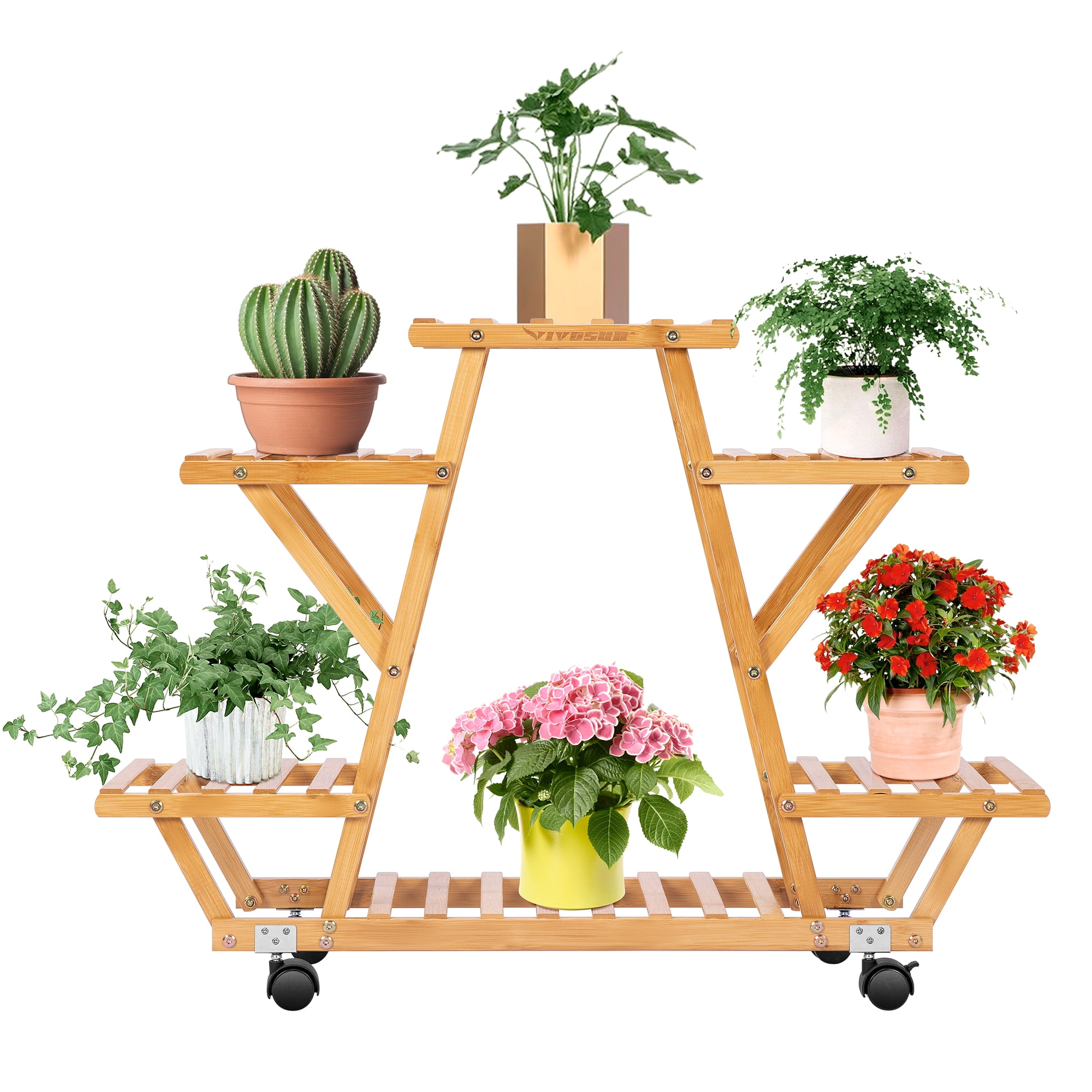 VIVOSUN 6-Tier 6 Potted Plant Rack - Walmart.com