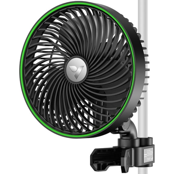 AeroWave E6 Gen2, Grow Tent Clip Fan 6”, EC Motor, Smart Control ...