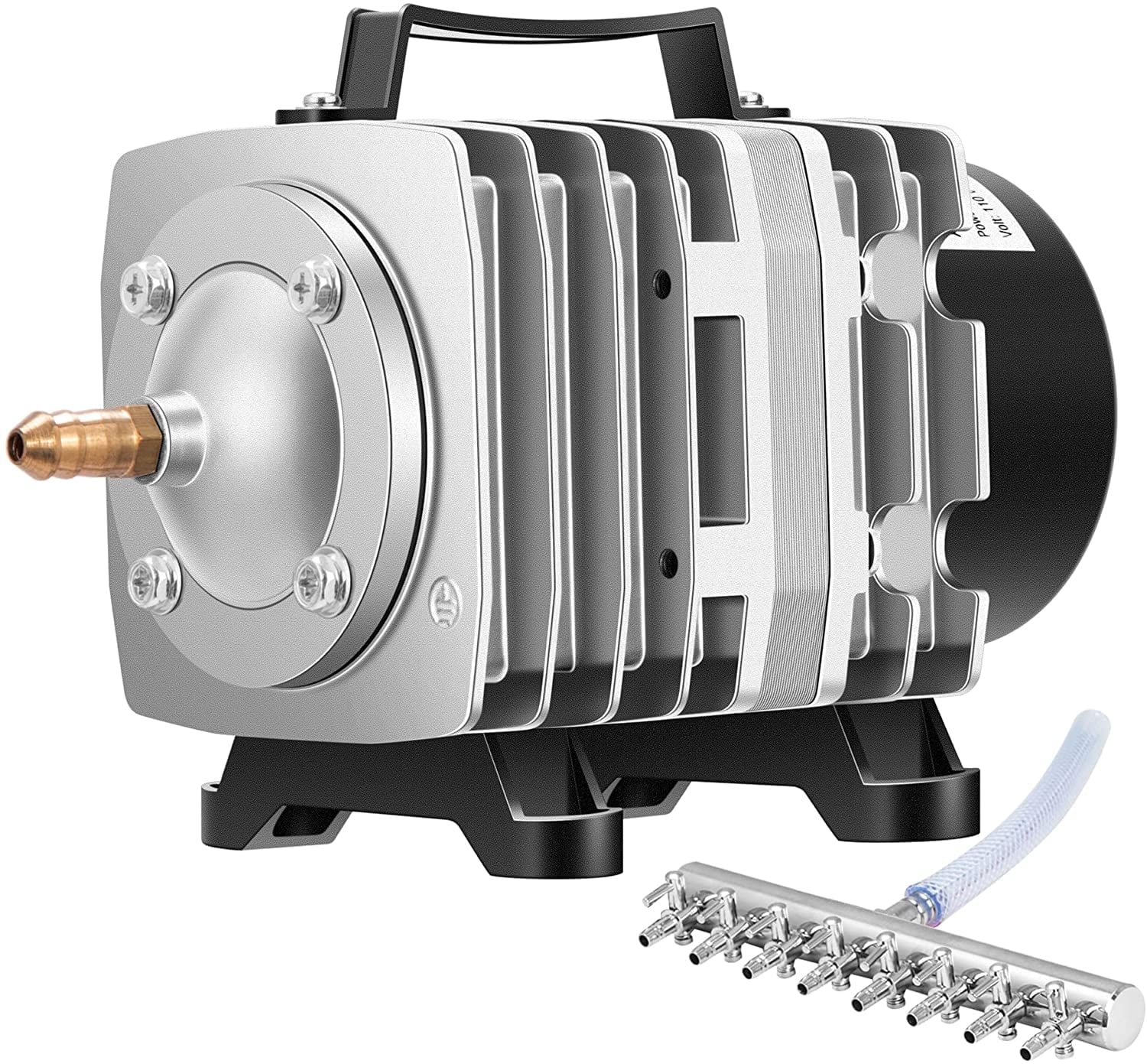 VIVOSUN 40W Fish Tank Aerator, Commercial Air Pump 1110 GPH 8 Outlet ...