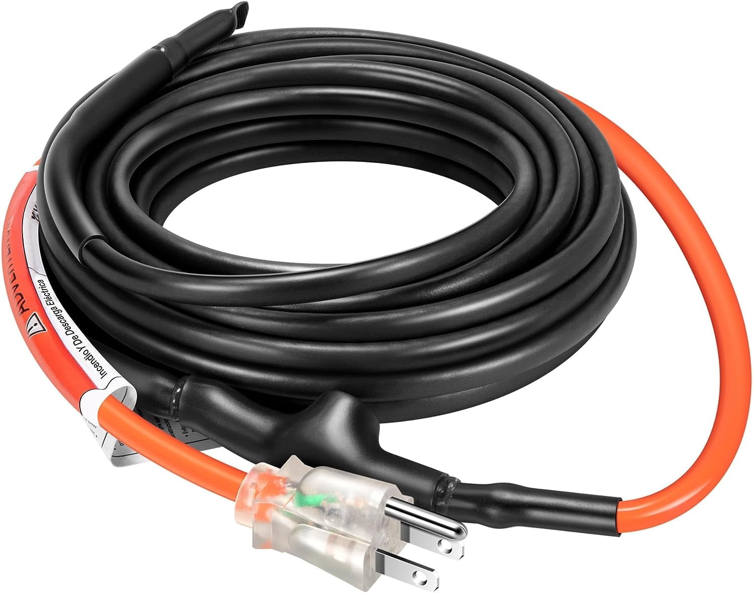VIVOSUN JHSF Self Regulating Pre-Assembled Pipe Heating Cable 18Ft ...