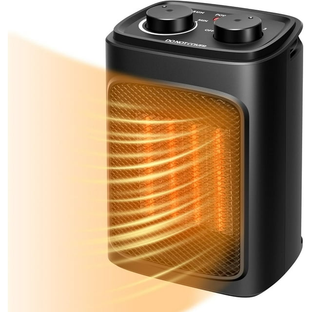 VIVOSUN 1500W Portable Space Heater, PTC Electric, Adjustable ...