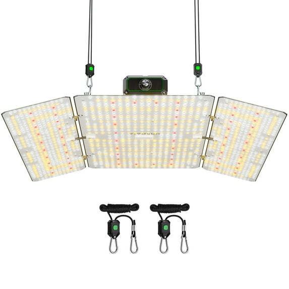 VIVOSUN VS4000 Indoor Plant LED Grow Light, Large Lamp, Full Spectrum ...