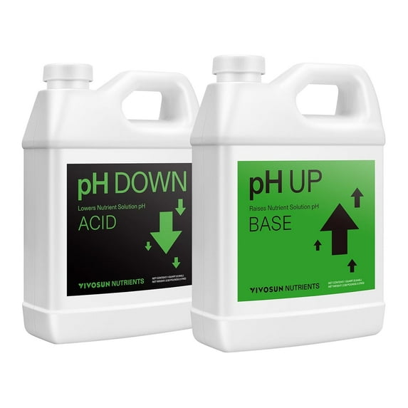 VIVOSUN pH Up & pH Down Kit, 1 Quart Each, pH Control Kit for Balanced ...