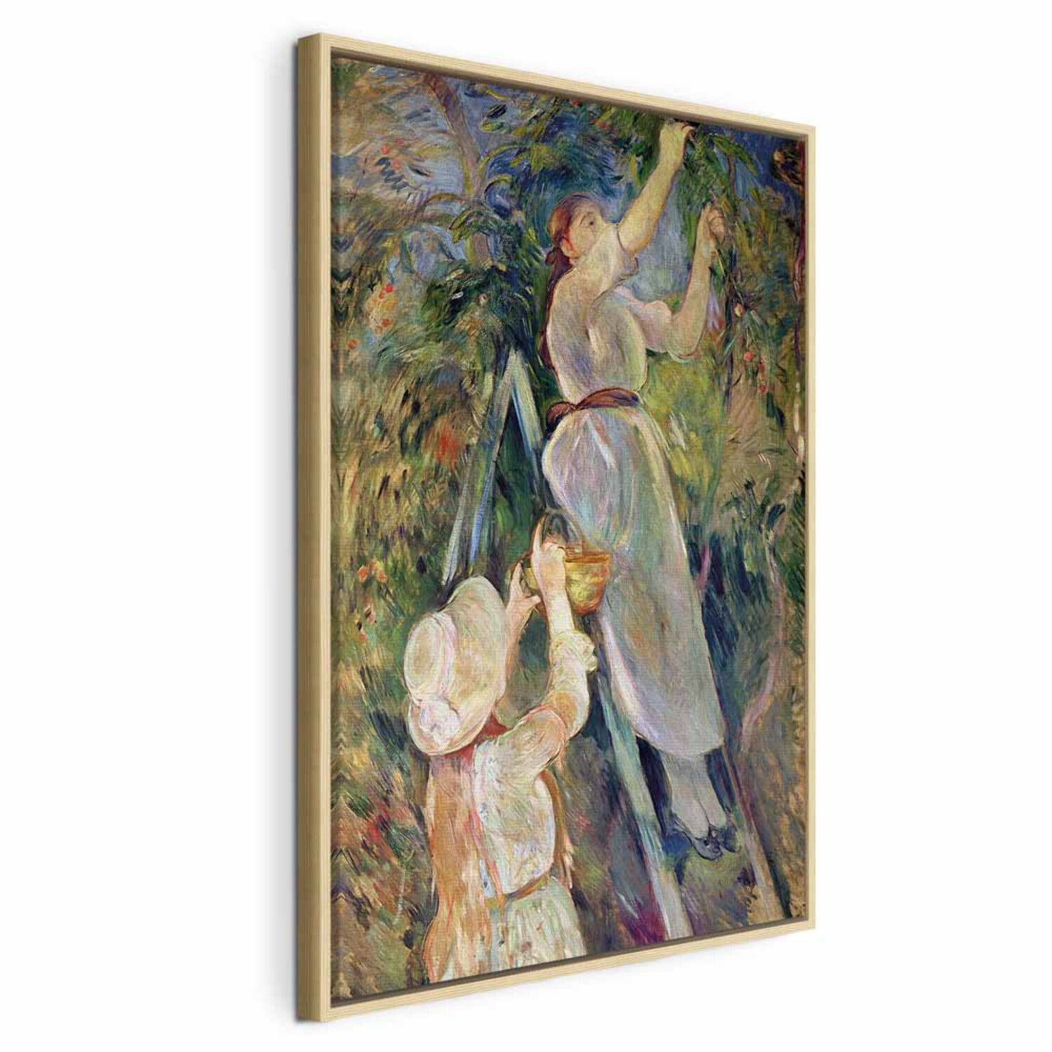 VIVYET Canvas Print - The Cherry Picker (Berthe Morisot) - Walmart.com