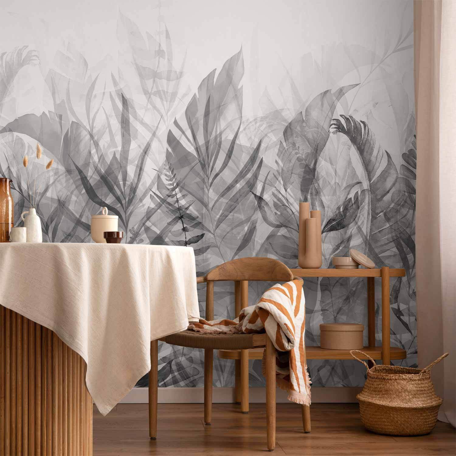 VIVYET Wall Mural - Magic Grove (Black and White) - Walmart.com