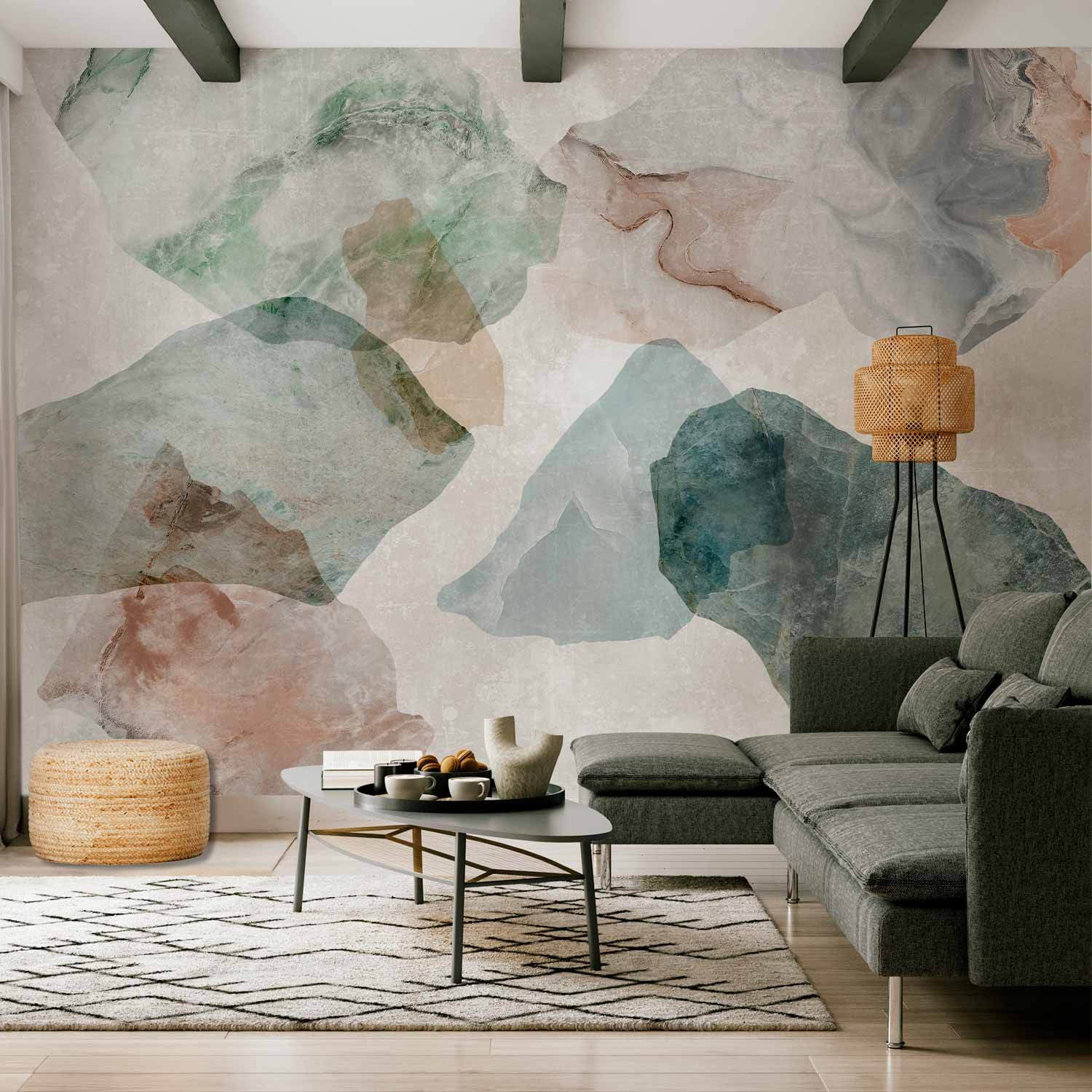VIVYET Wall Mural - Spring Terrazzo - First Variant - Walmart.com