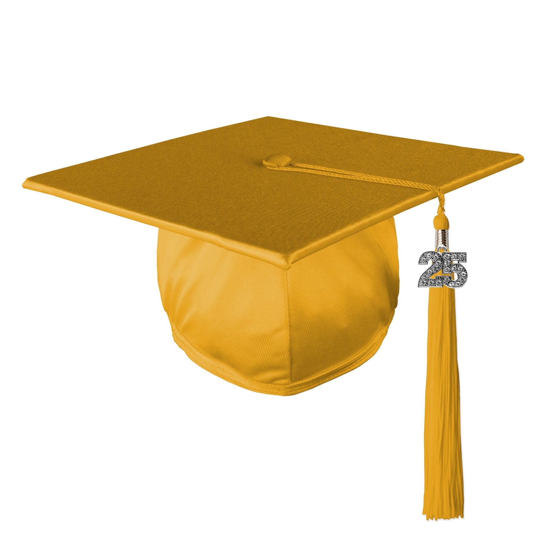 VIWING Adult Unisex Shiny Graduation Cap with Matching Bling Charm ...