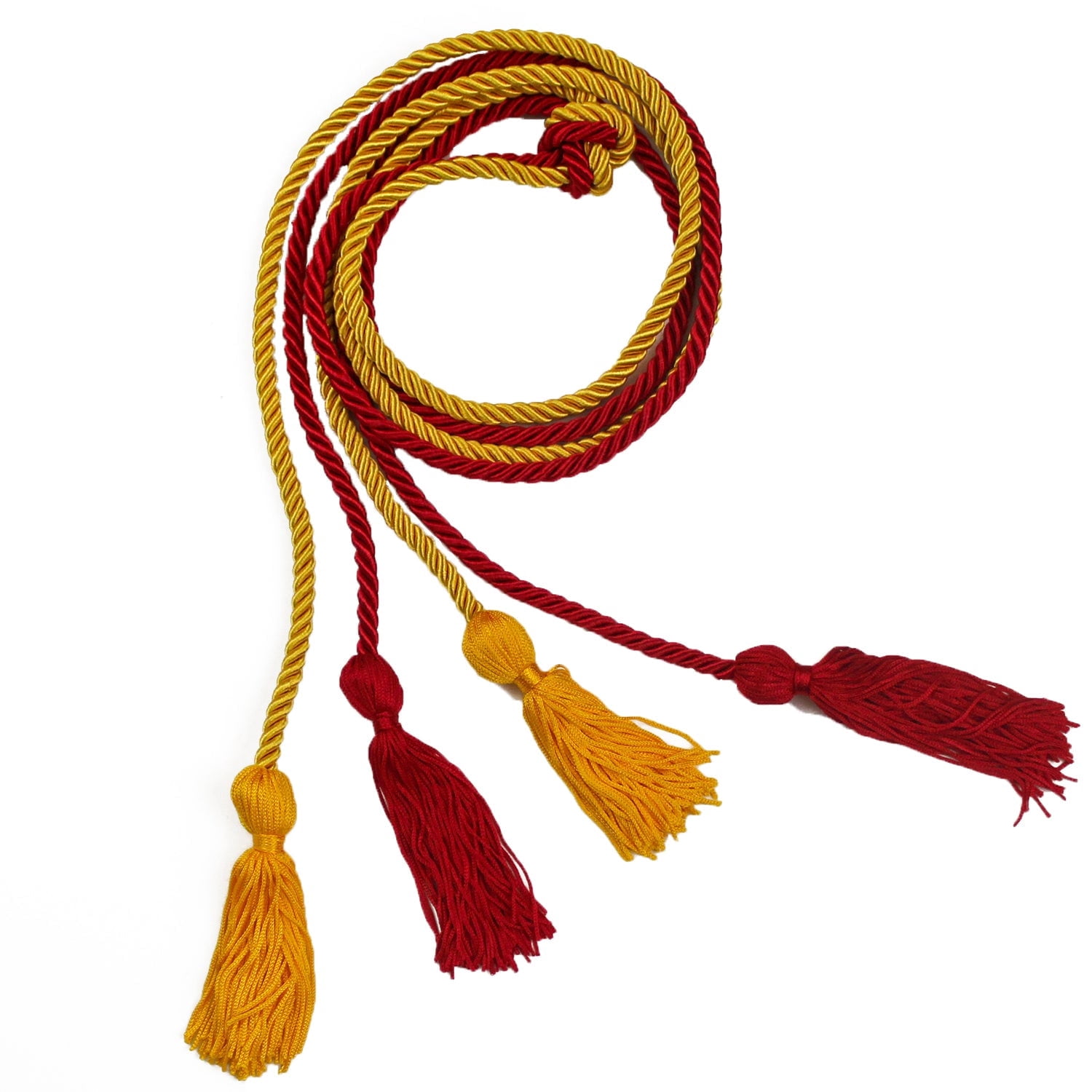 VIWING Double Honor Cords, Red Gold Graduation Honor Cords - Walmart.com