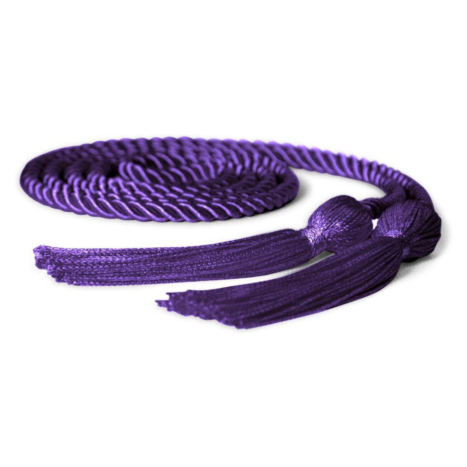 VIWING Graduation Single Graduation Honor Cord Purple Polyester Yarn ...