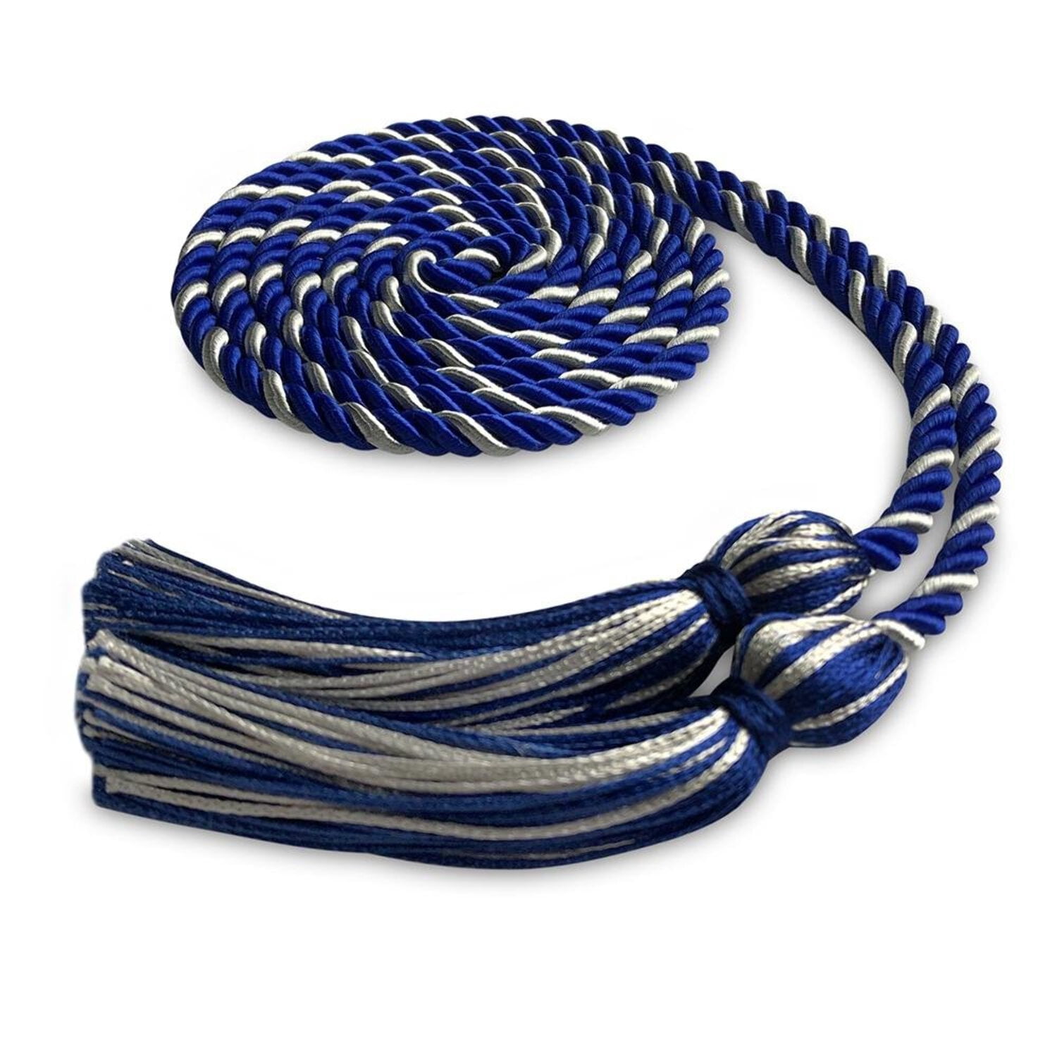 VIWING Graduation Single Graduation Honor Cord Royal Blue/Silver ...