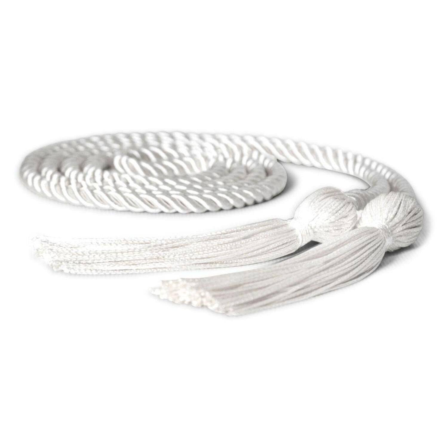 VIWING Graduation Single Graduation Honor Cord White Braided Cords ...